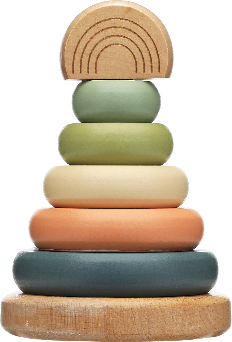 Wooden Stacking Tower Toy – OYACO